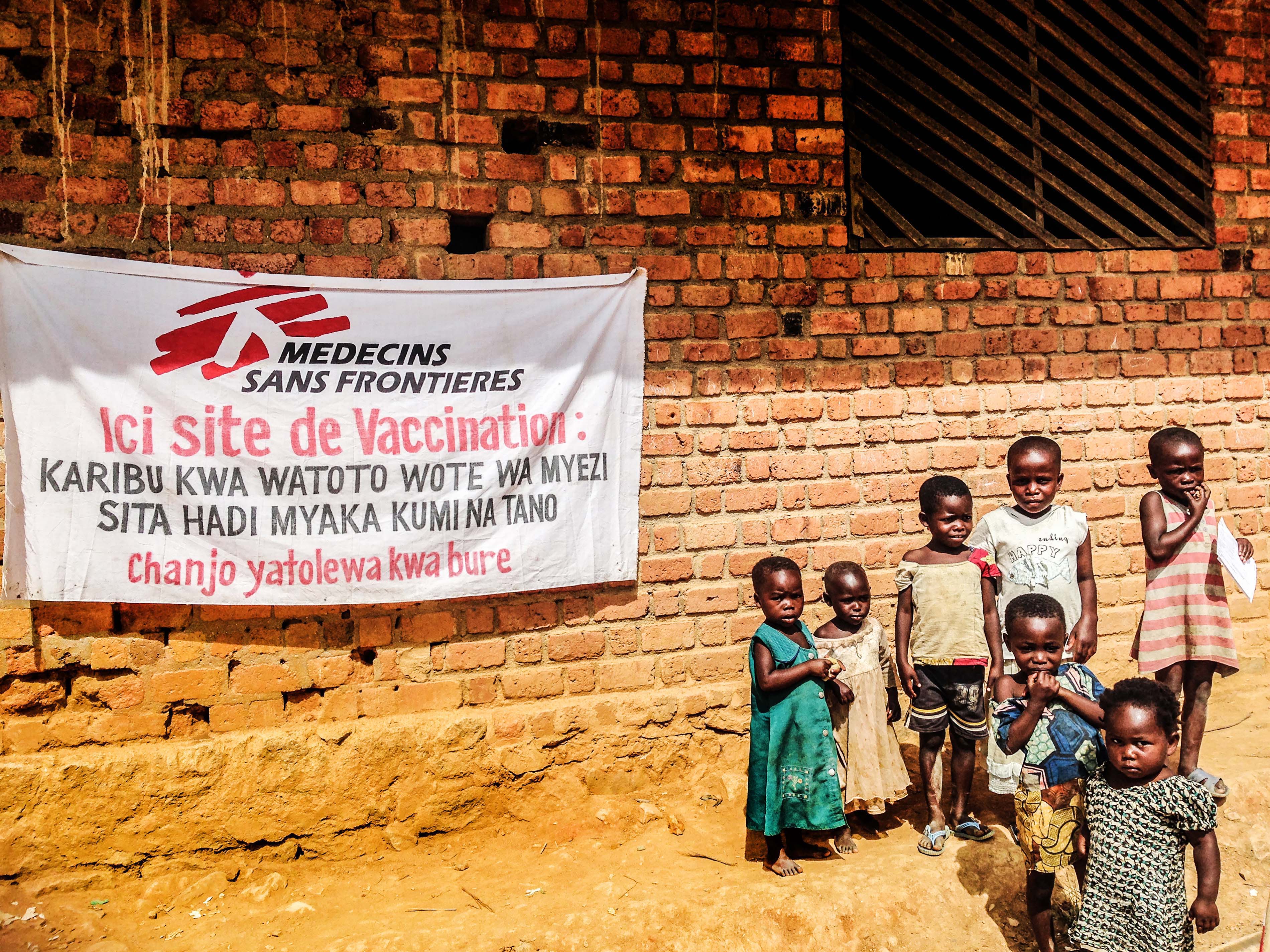 MSF teams vaccinate 42,000 children against measles in the region of ...
