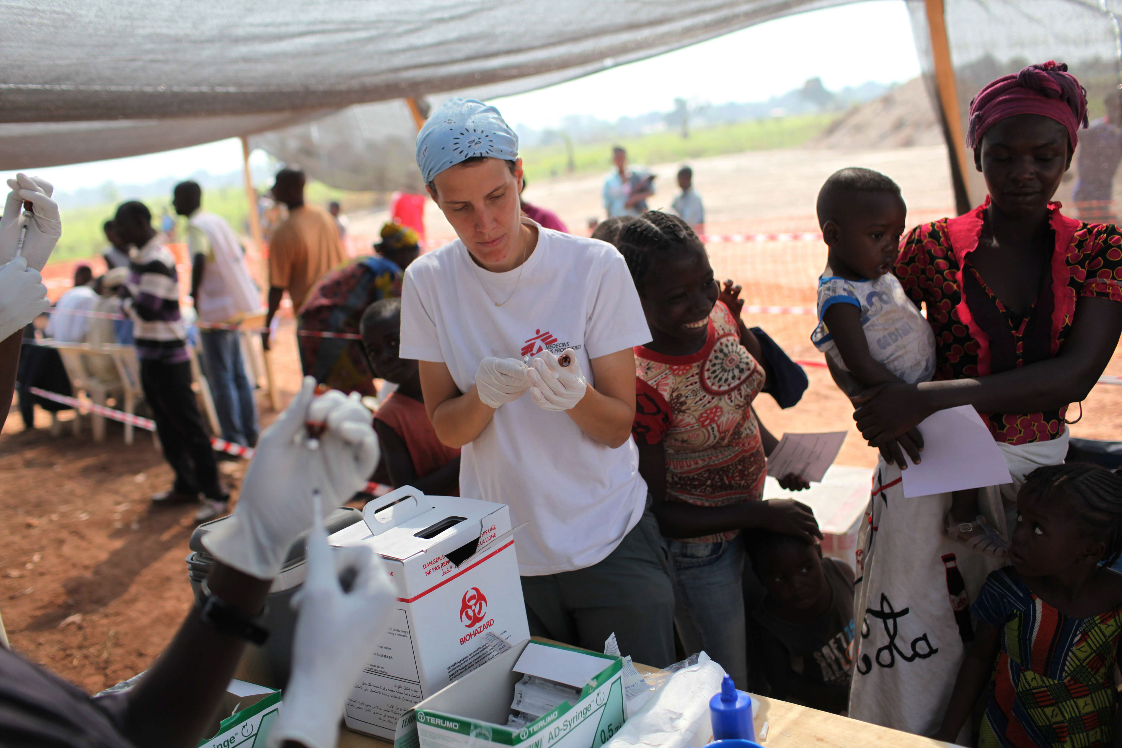 MSF vaccinates 68,000 children in Bangui camps | MSF Access