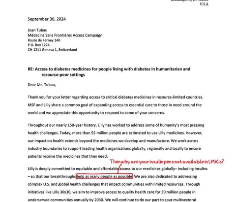 MSF calls out Novo Nordisk for its double standard approach to diabetes ...